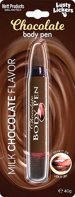 Milk Chocolate Body Pen - Bachelorette Party - Hott HP3482