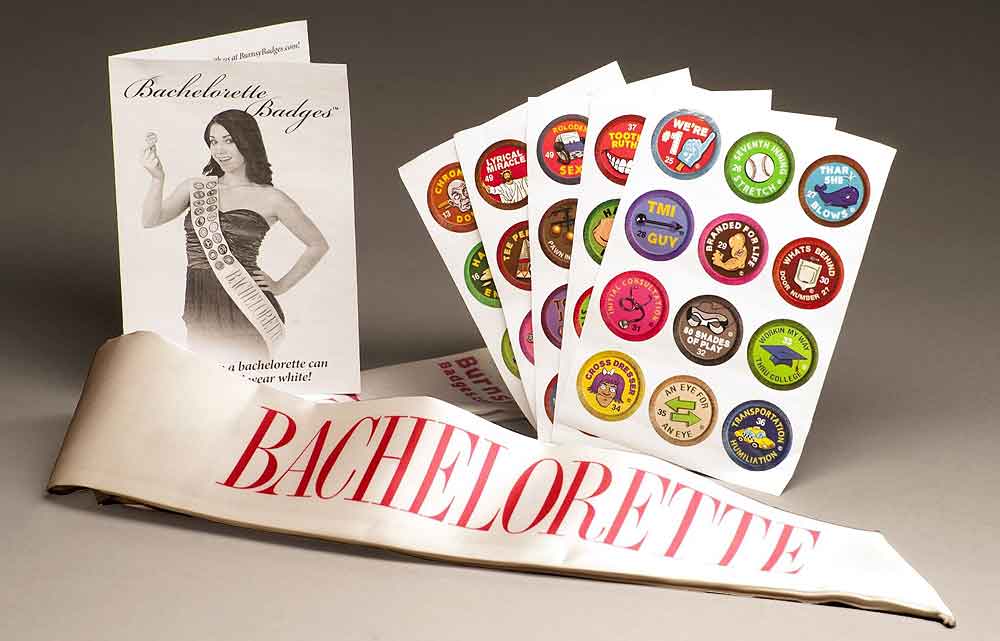 Bachelorette Party Games - Bachelorette Badges