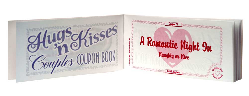 Hugs n Kisses Couples Coupon Book
