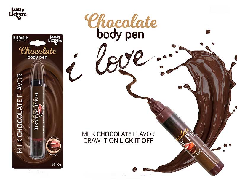 Milk Chocolate Body Pen - Bachelorette Party - Hott HP3482