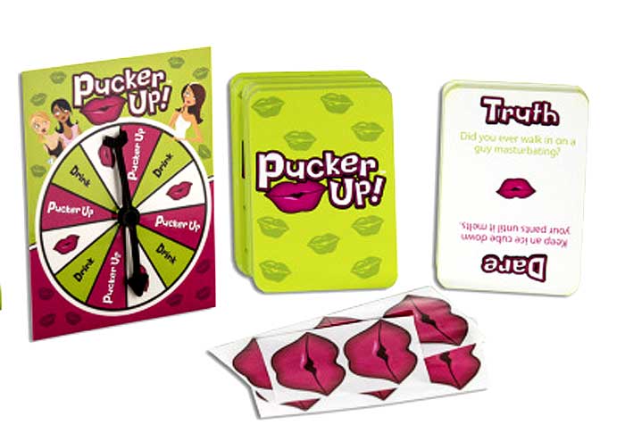 Bachelorette Party Game - Bride To Be Pucker Up Game
